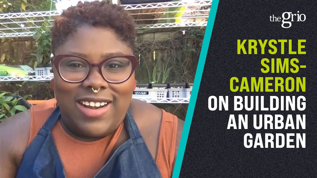 Krystle Sims-Cameron on Building an Urban Garden - YouTube