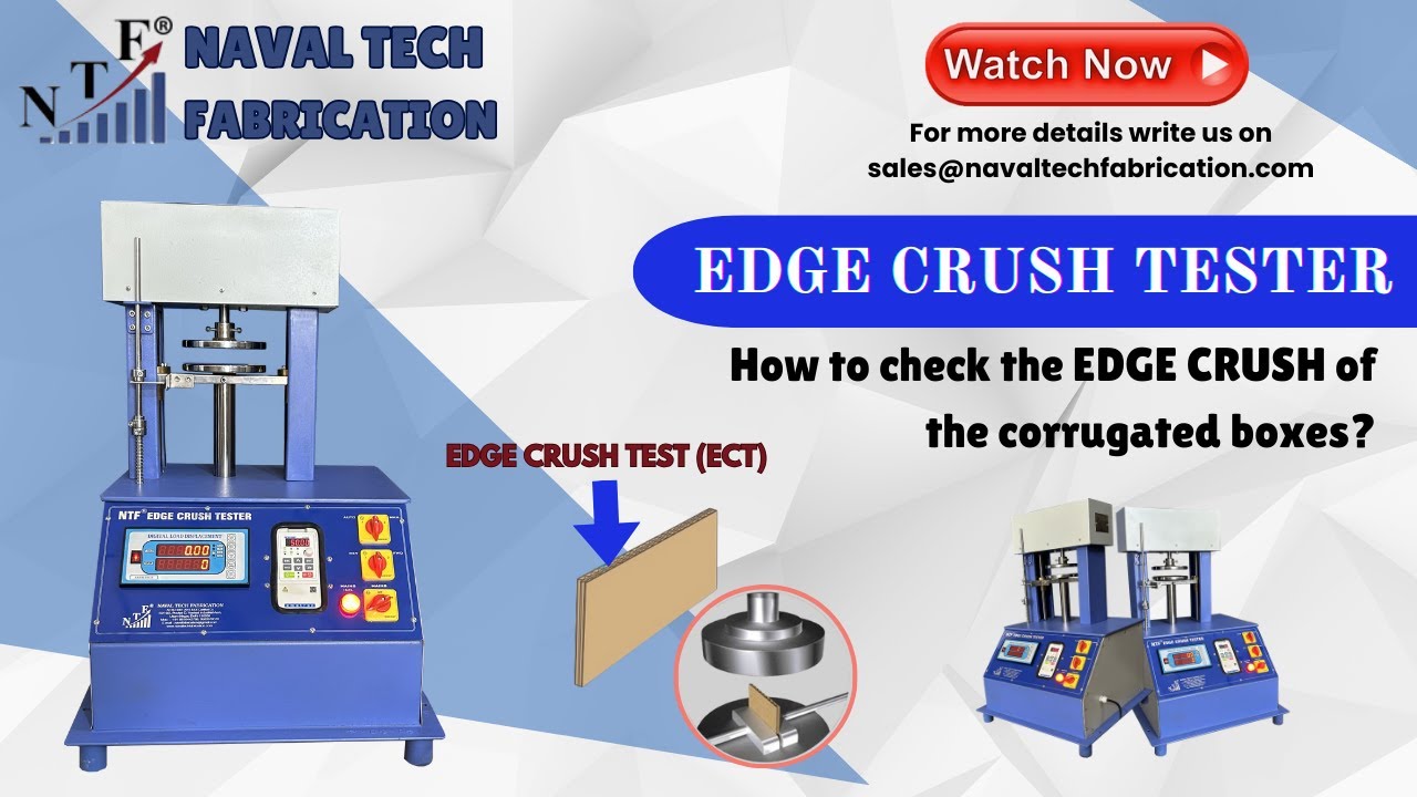 Ring crush tester (RCT)/Edge crush tester (ECT)/ Flat crush tester (FCT ...