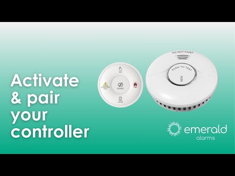 Activate, pair and use your Emerald Smoke Alarm Controller