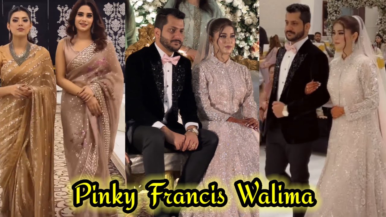 Pinky Francis and Subhan Quraishi Walima complete video / Pinky Francis wedding - YouTube