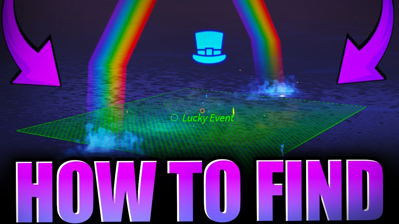 HOW TO FIND LUCKY EVENT in FISCH! LUCKY EVENT LEPRECHAUN UPDATE ROBLOX ...