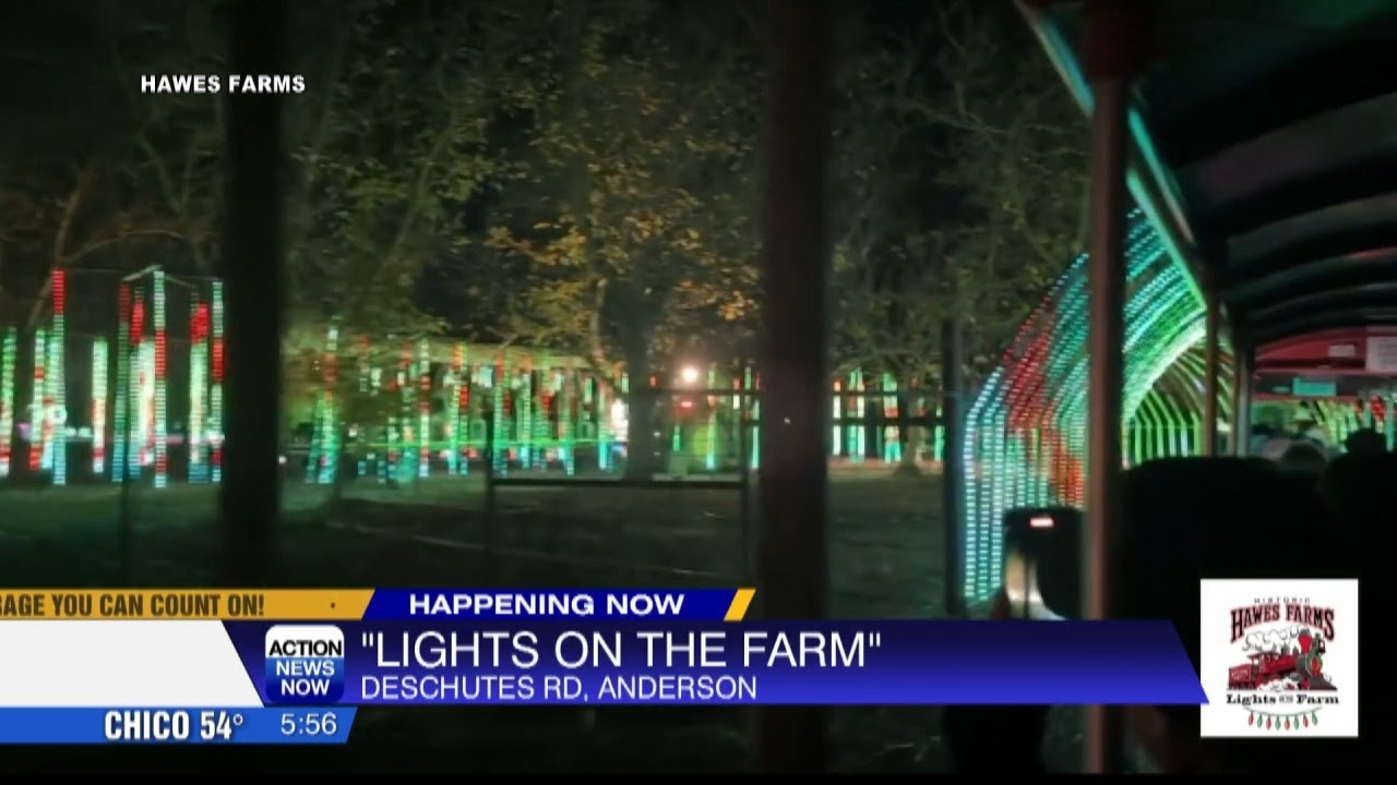 Holiday Light Spectacle takes place at Hawes Farm Friday - YouTube