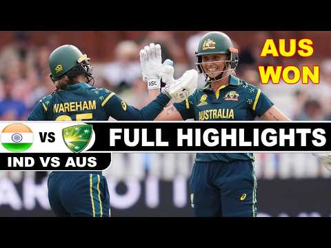 India vs Australia Highlights | Match 30 | ICC Women's T20 World Cup 2026 | IND vs AUS Highlights