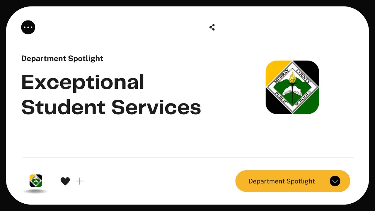 Department Spotlight-Exceptional Student Services (ESS) - YouTube