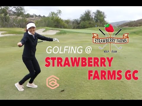 Golfing at Strawberry Farms Golf Club | Golf with Aimee - YouTube