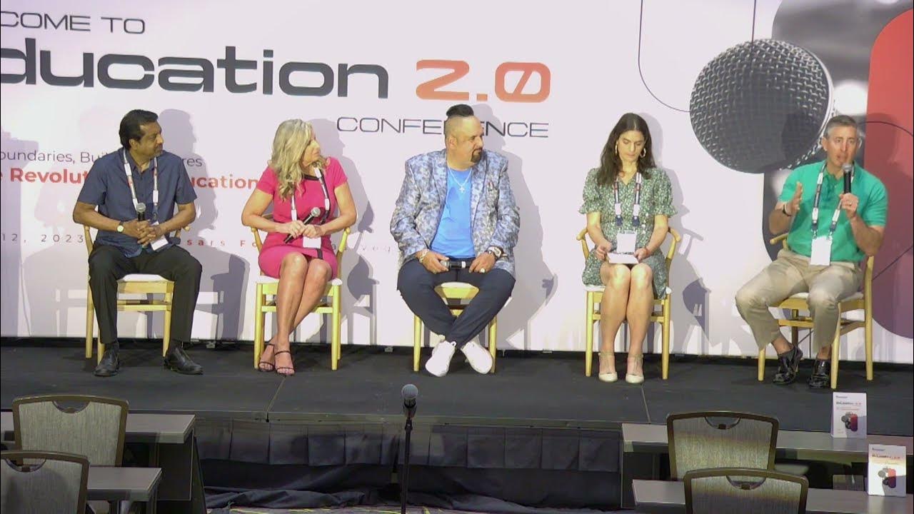 Panel Discussion | Education 2.0 Conference | USA Summer Edition 2023 - YouTube