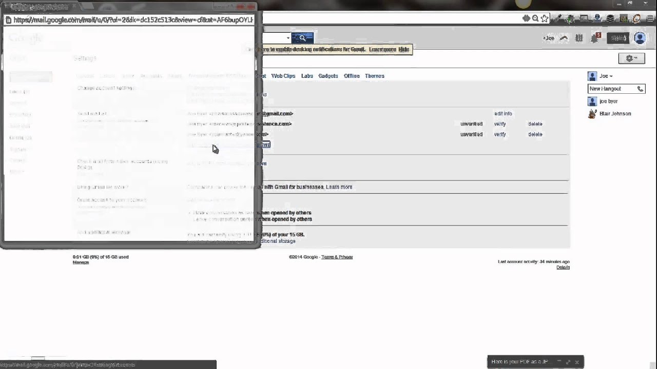 How to Configure SBC Global Email to Gmail : Email Know-How - YouTube