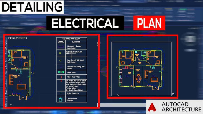 Electrical Cad Block And Typical Drawing