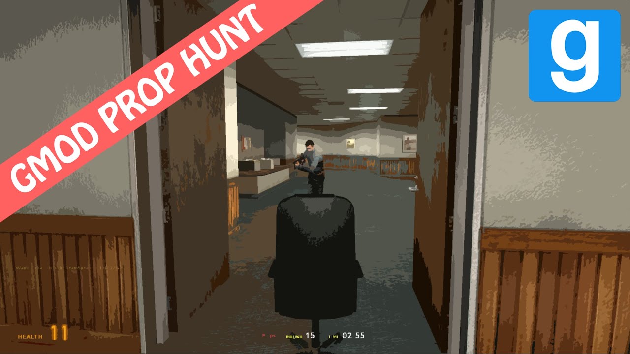 Gmod Prop Hunt (Funny Moments) - I'm Stuck - YouTube