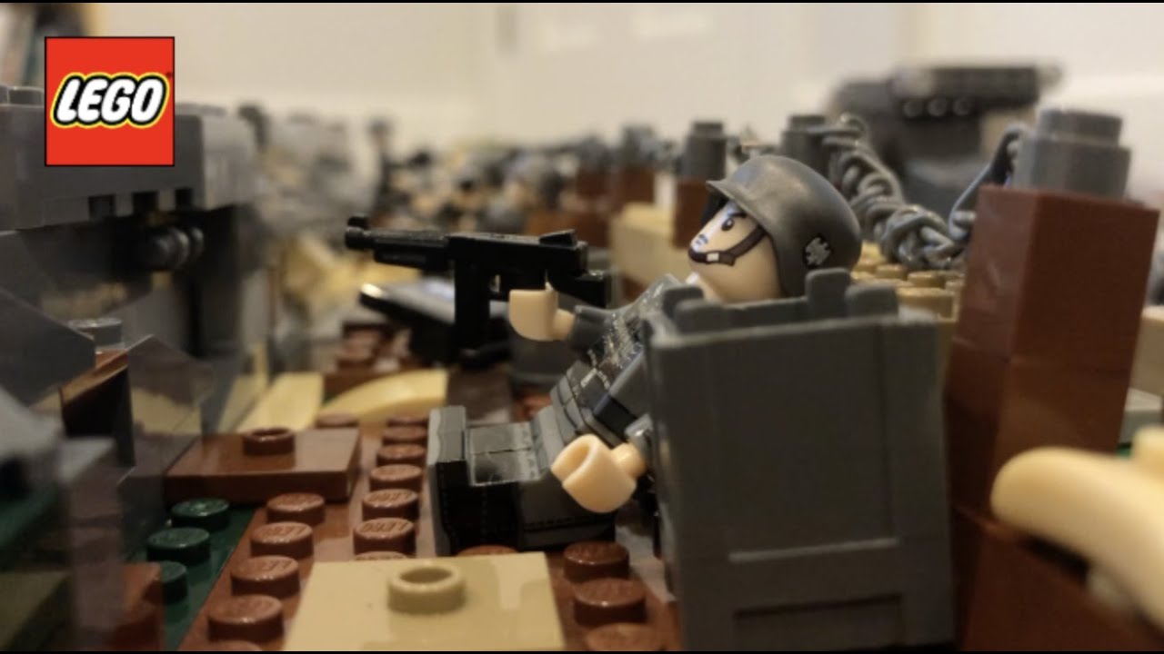 Trench Warfare - Lego WW2 MOC - YouTube
