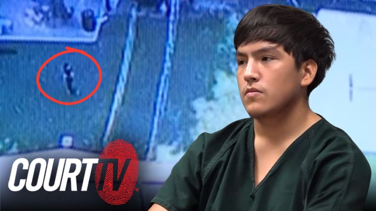 DRONE VIDEO: Jesus Monroy Running From Police | Murder of Mia Campos ...