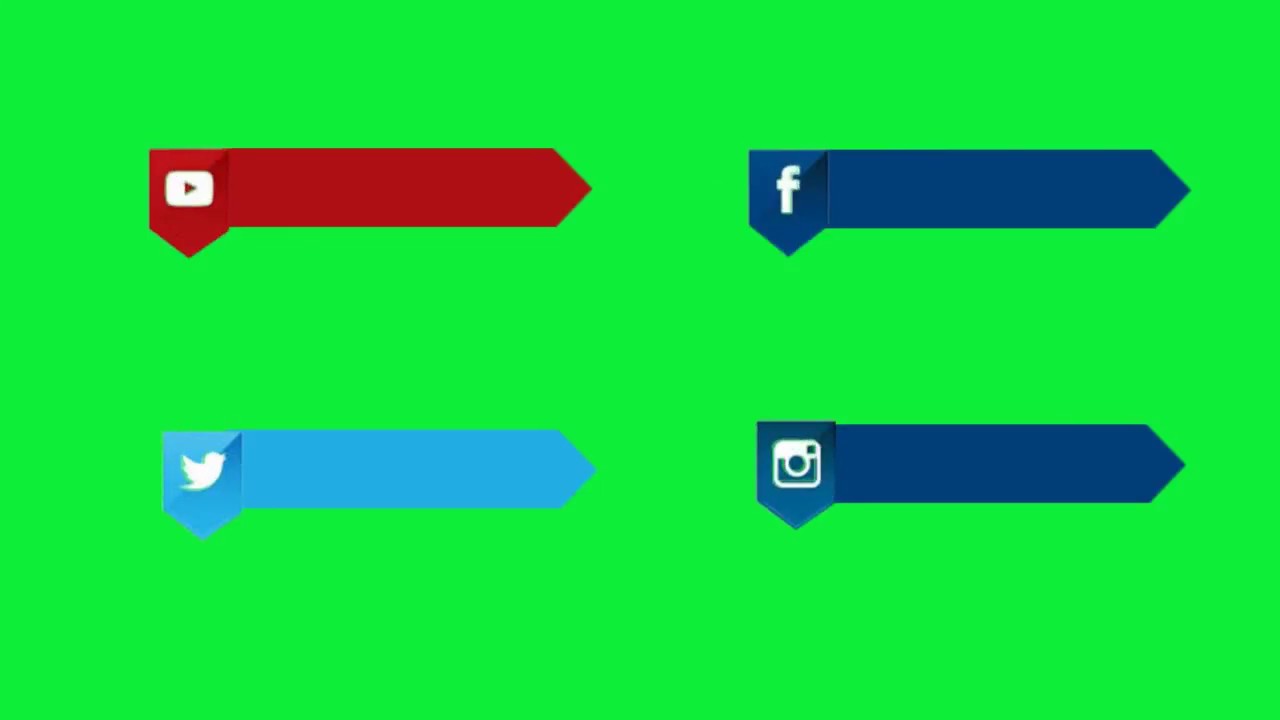 free green screen social media logo animation 2 - YouTube