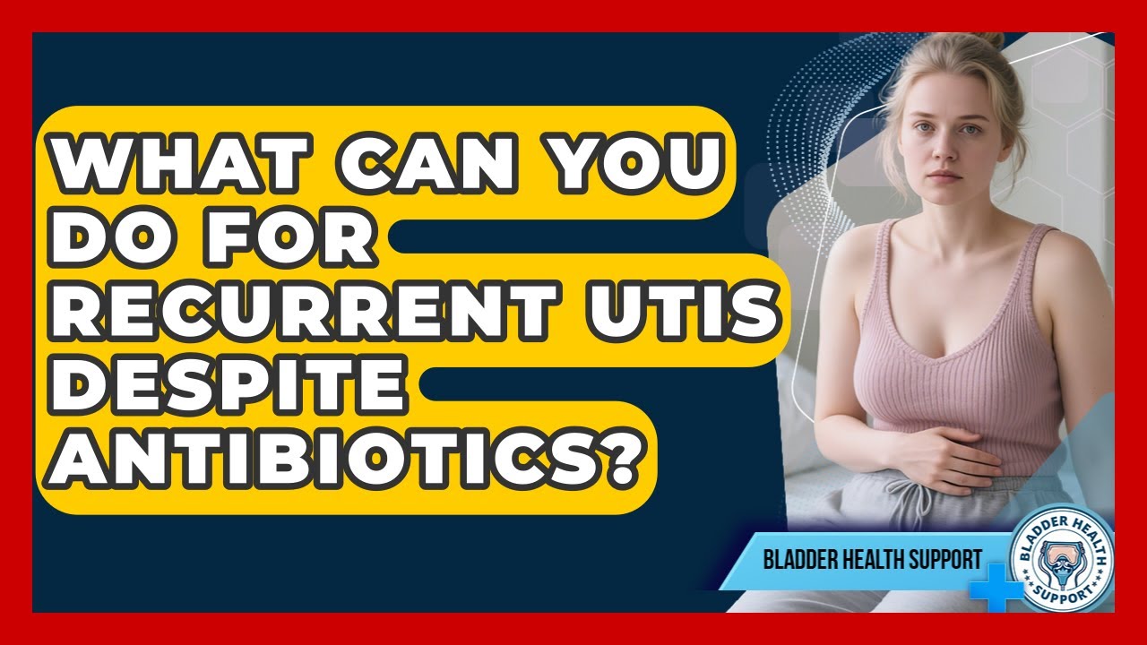 What Can You Do For Recurrent UTIs Despite Antibiotics? - Bladder ...