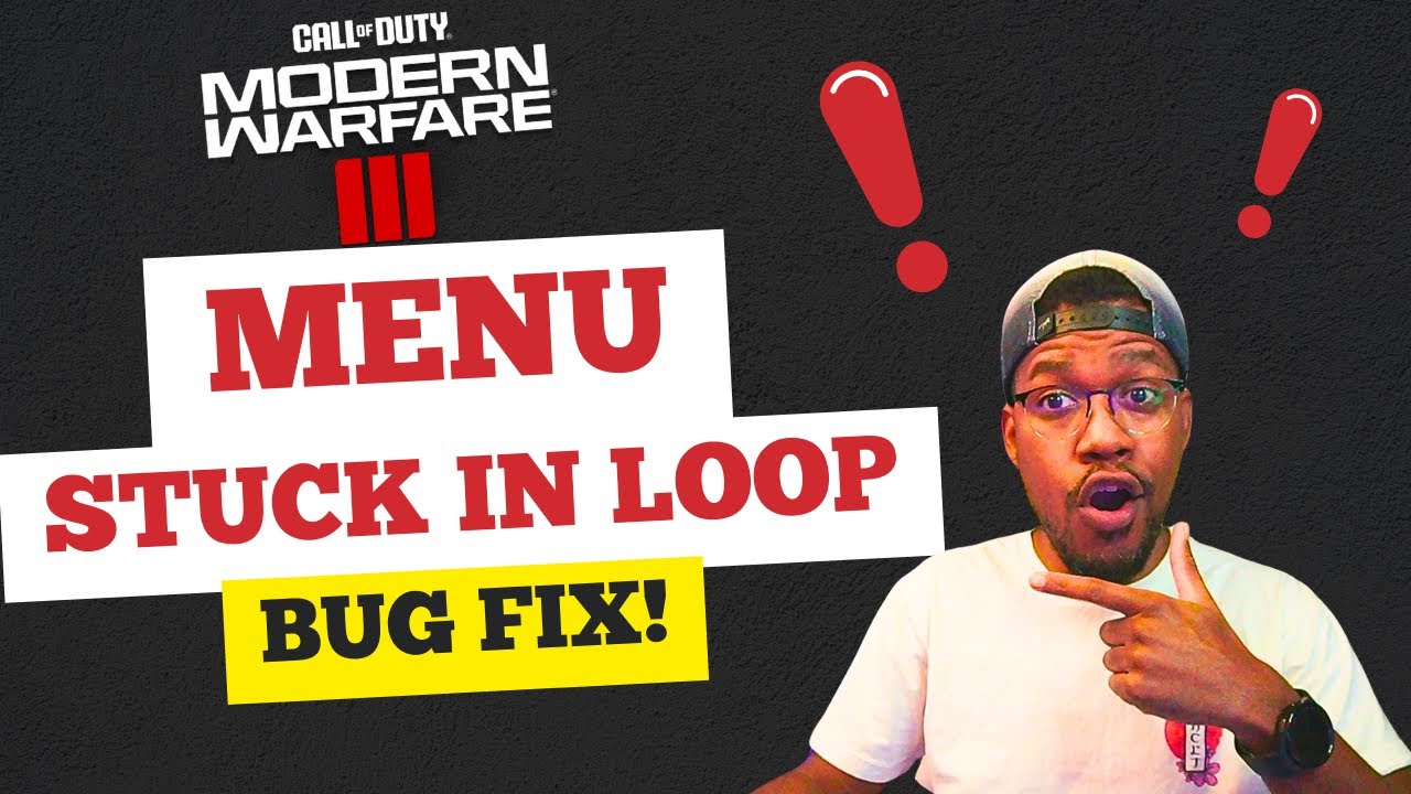 How To FIX! Menu/Loading screen BUG! For PlayStation! - YouTube