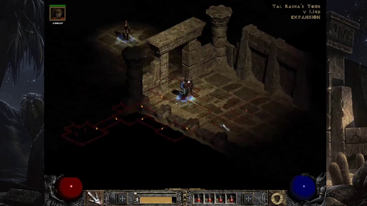 Diablo 2 com Paladin - Parte 9 - Canyon of the Magi, Tal Rashas Tomb ...
