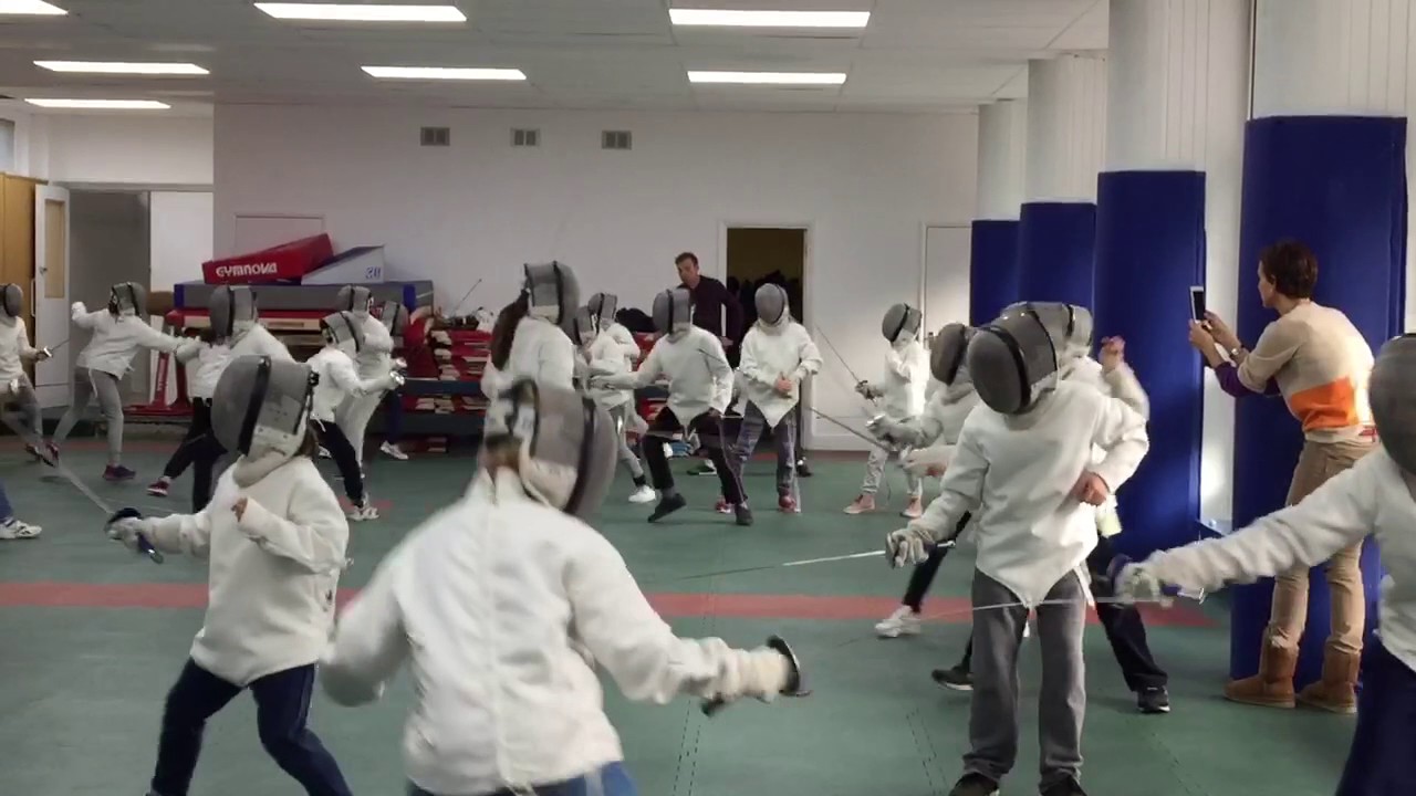 Alex's fencing competition - YouTube