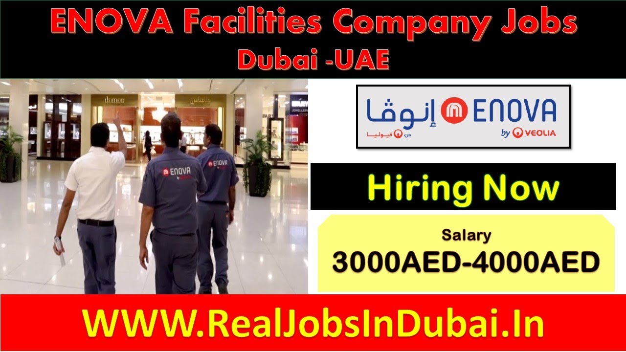 Enova Facilities Management Company Jobs In Dubai – UAE - YouTube