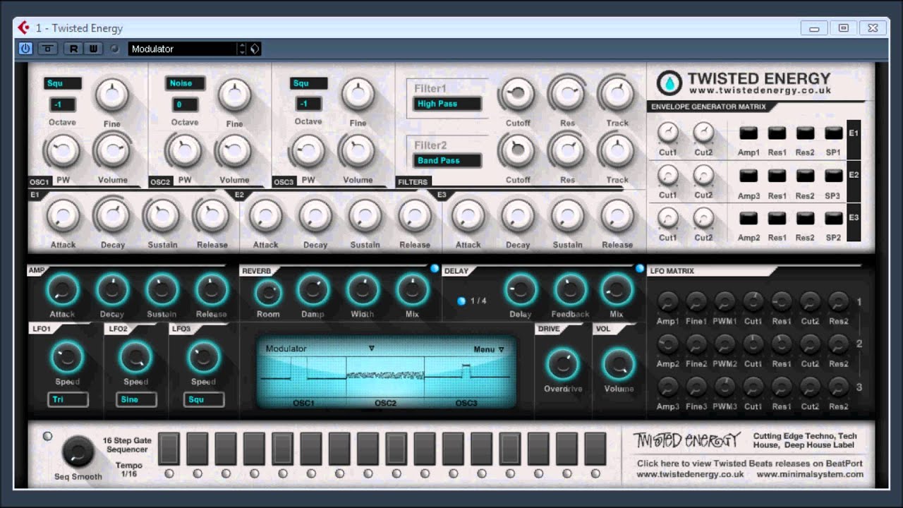 Twisted Energy by Minimal System Instruments - YouTube