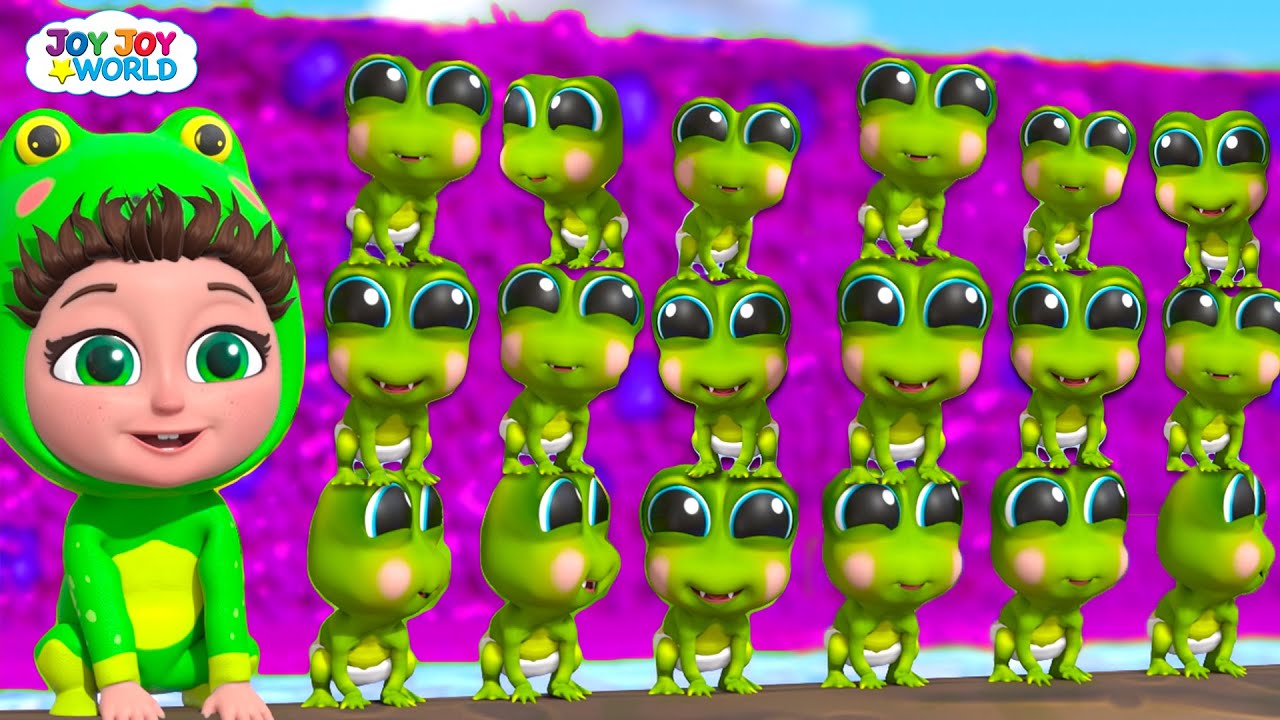 Thirteen Froggies and MORE Kids Songs | Counting Song| Joy Joy World ...
