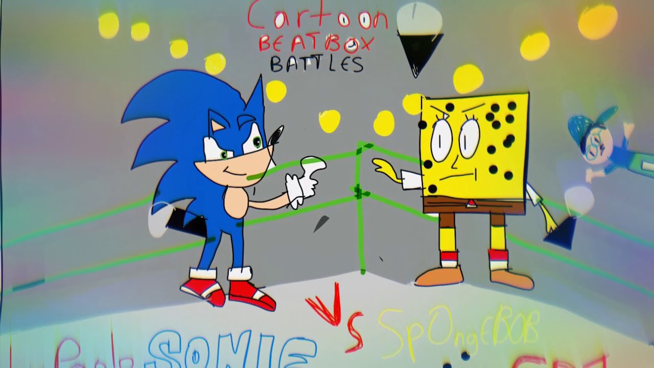 Cartoon beatbox battle)Ep1(Sonic Vs SpongeBoB - YouTube
