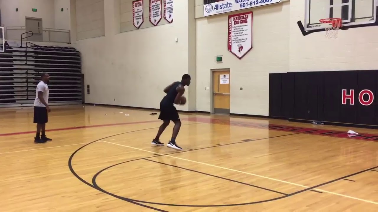 Arkansas commit Ibby Ali workout - YouTube