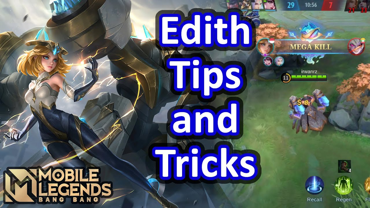 Edith Tips and Tricks Mobile Legends - YouTube