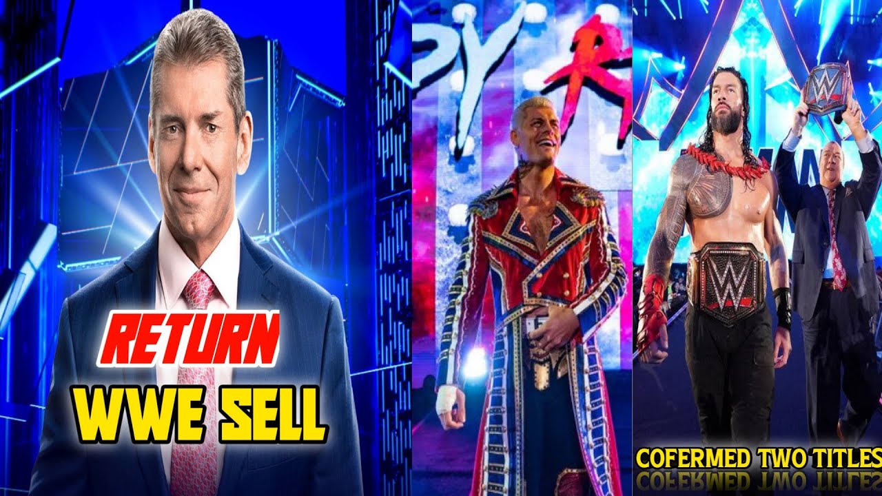 WWE Vince Mc Mahon Return Sell WWE|| Roman Two title Successful ...