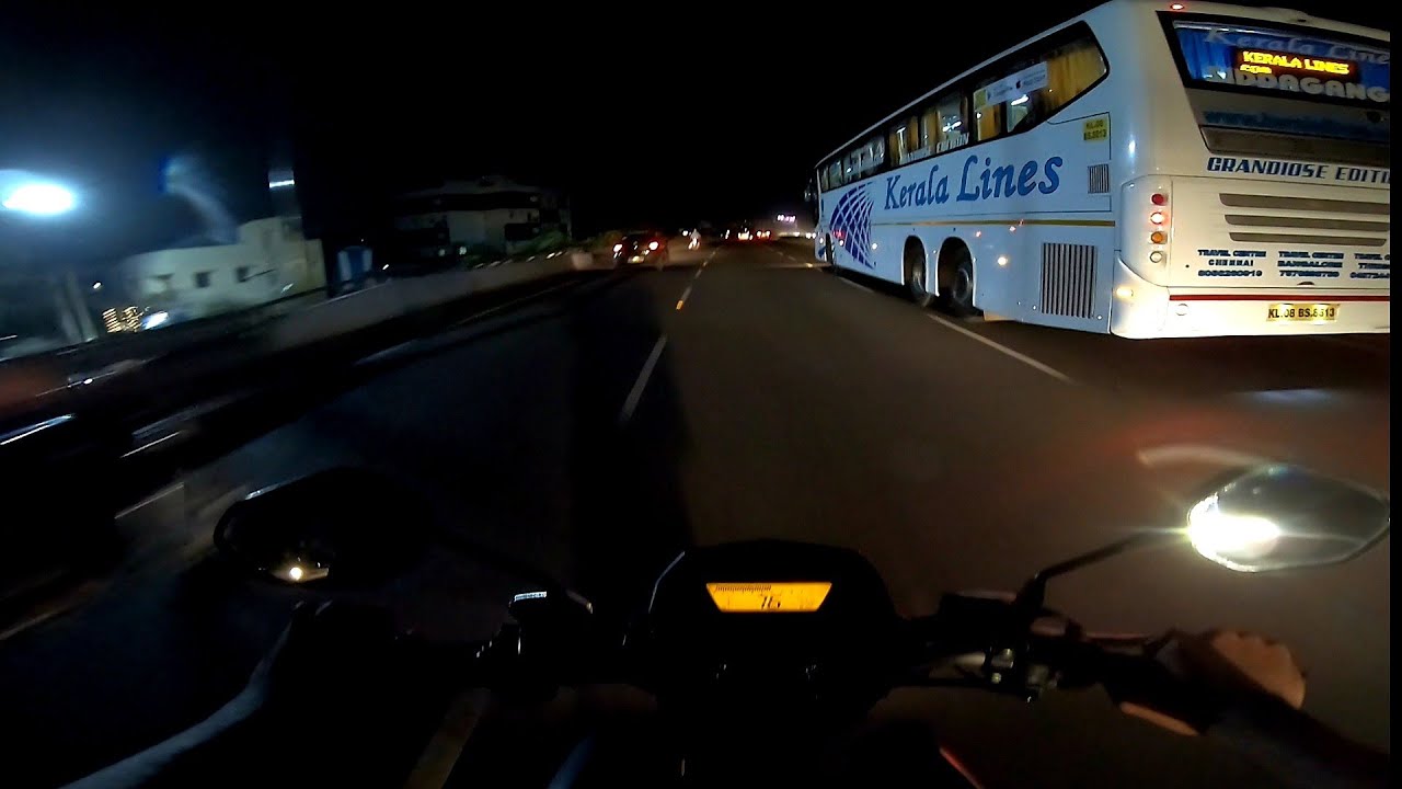 KERALA LINES SCANIA SEMI SLEEPER HIGHWAY CHASE!!! - YouTube