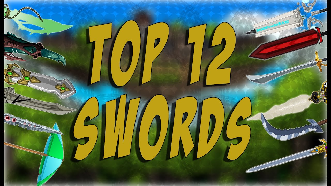 Top 15 Swords =AQW= - YouTube