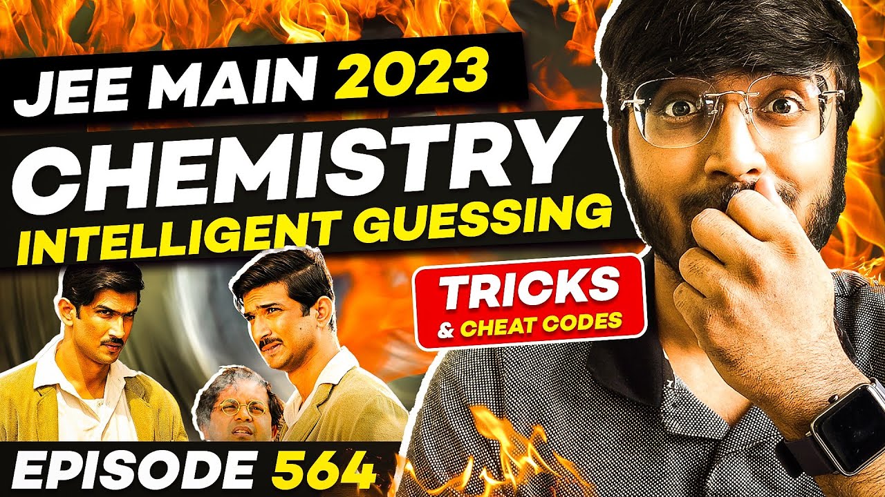 Chemistry Intelligent Guessing Tricks for JEE Main 2023🔥| Tricks ...