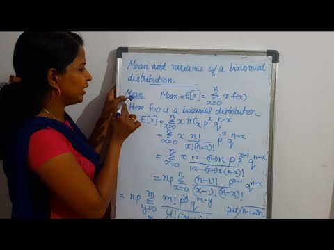 S4 Module 1 Mean of Binomial distribution Proof - YouTube