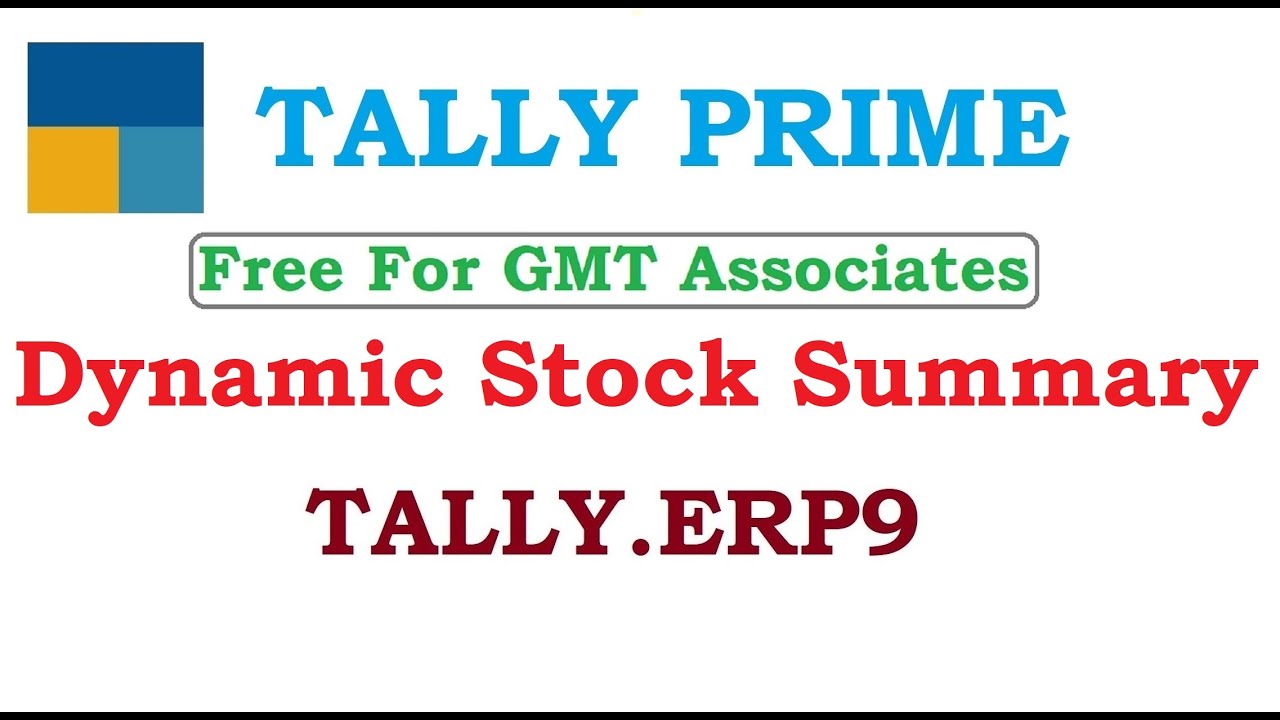 Dynamic Stock Summary - YouTube