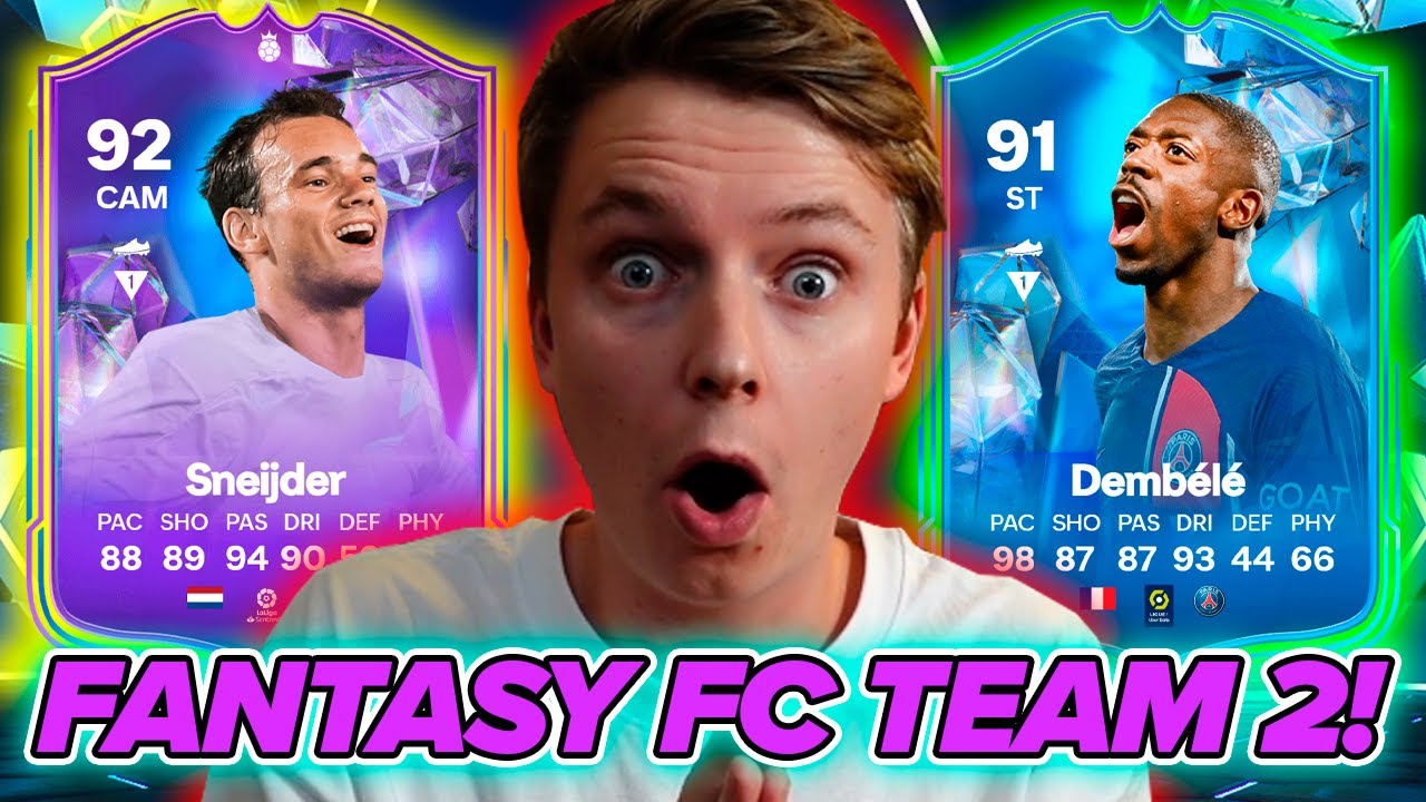 VANVITTIGE KORT PÅ FANTASY FC TEAM 2! - YouTube