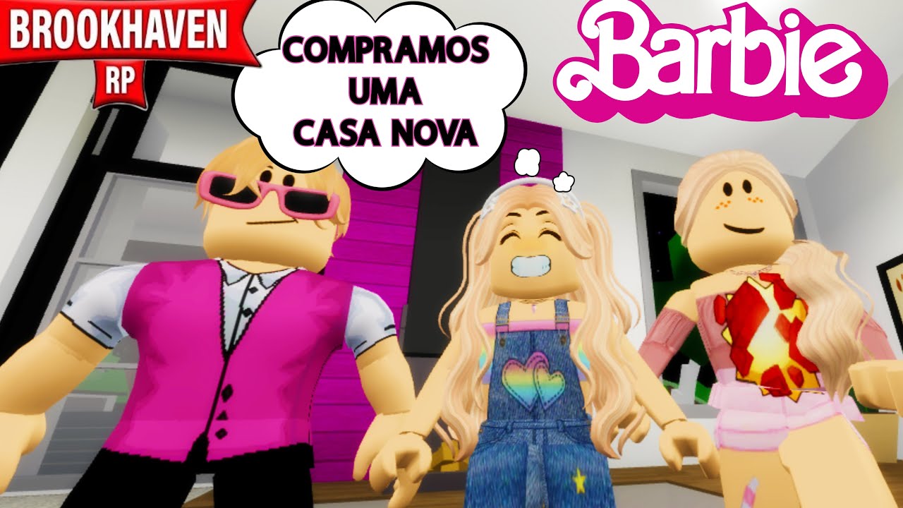 Barbie Princesa Comprou Uma Casa Nova em Brookhaven Roblox Historinhas ...