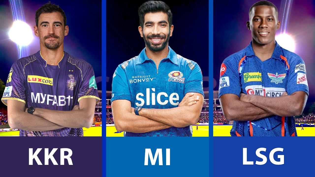 Pace Attacks Of All 10 Teams Gearing Up For The IPL 2024 Season - YouTube