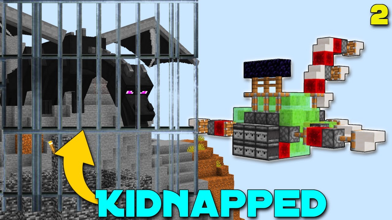 How I Kidnapped Ender Dragon Using This Redstone Machine in This Life ...