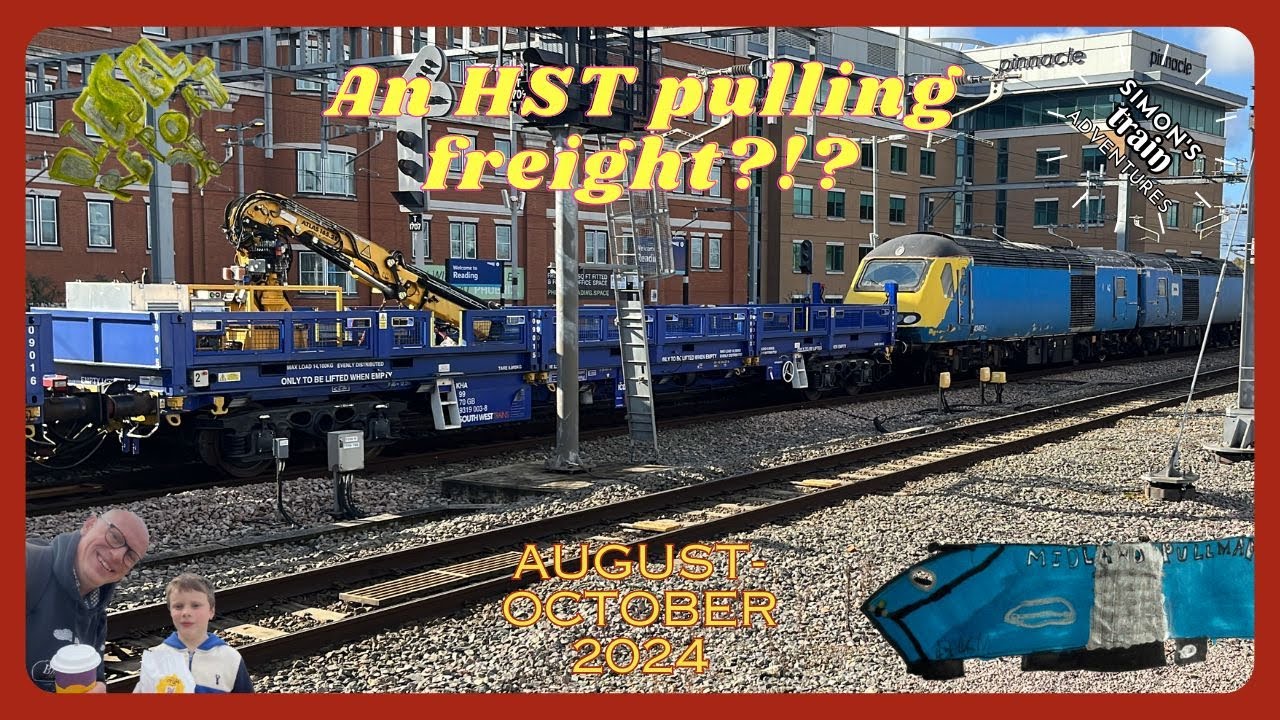 Diesel Report 3 - August to October 2024 - An HST pulling freight ...