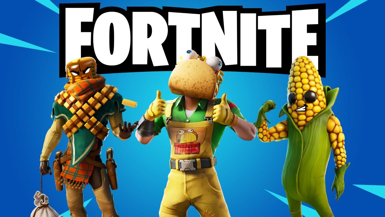 Top 10 Food Skins in Fortnite! - YouTube