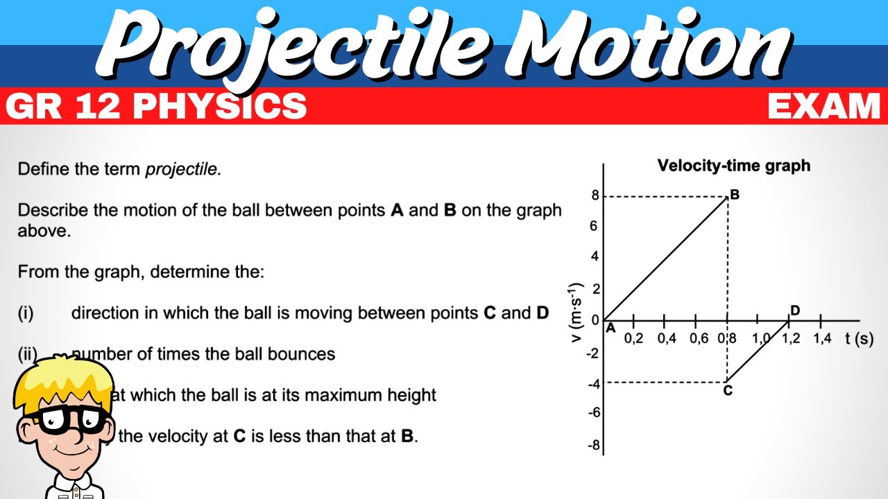 Vertical motion exam question - YouTube