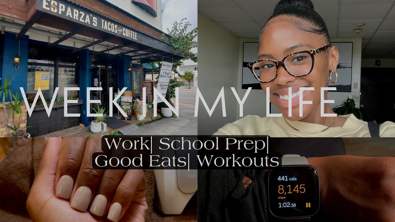 WEEK IN MY LIFE| Work, School-Prep, Food, Workouts| Jayla Allen #vlog ...