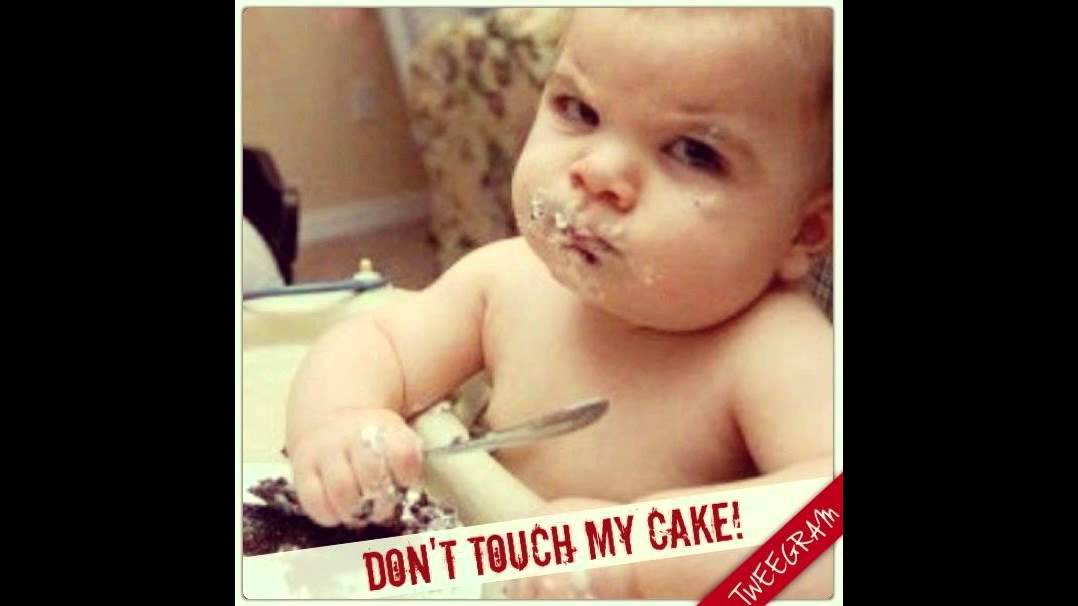 don't touch his cake - YouTube