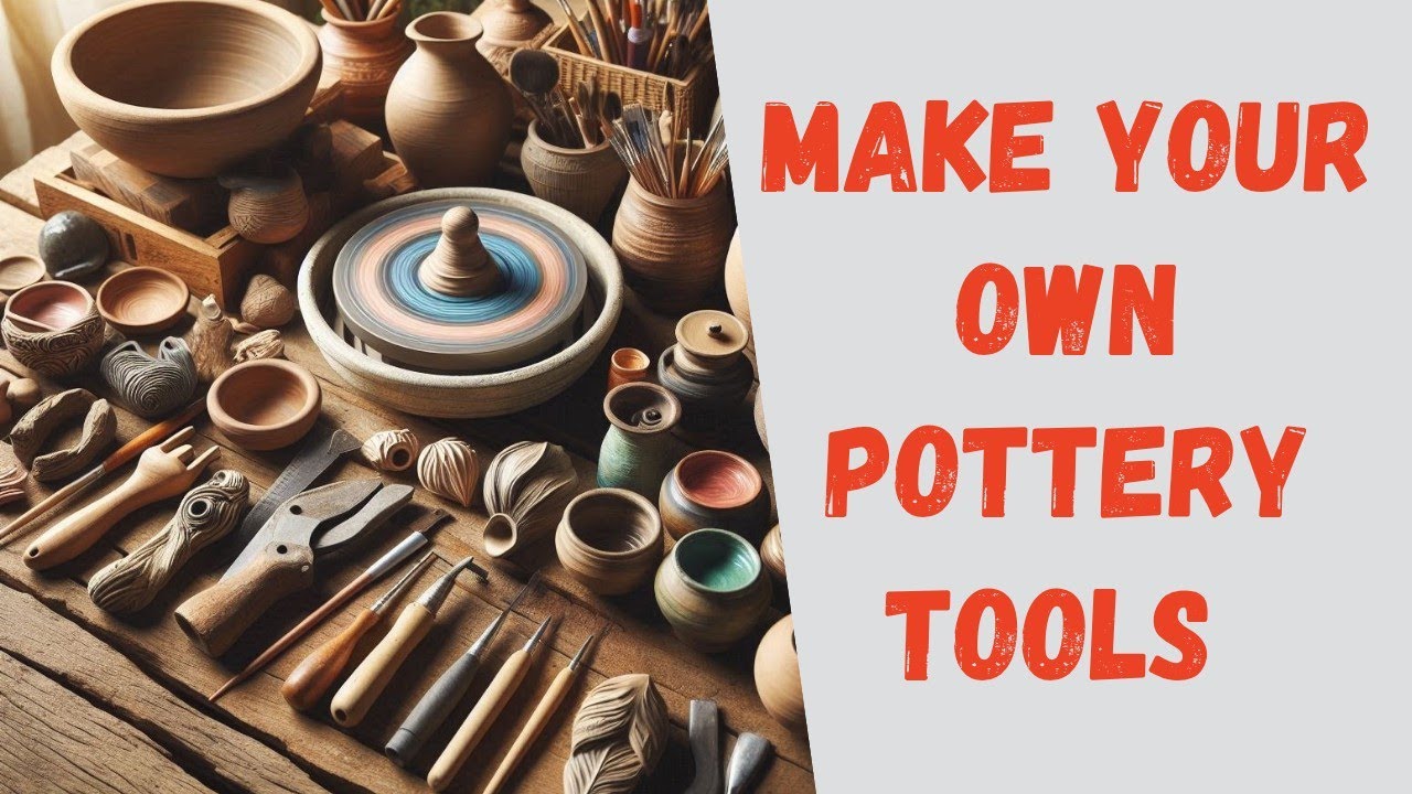 Pottery Tool Workshop : handmade pottery tools - YouTube