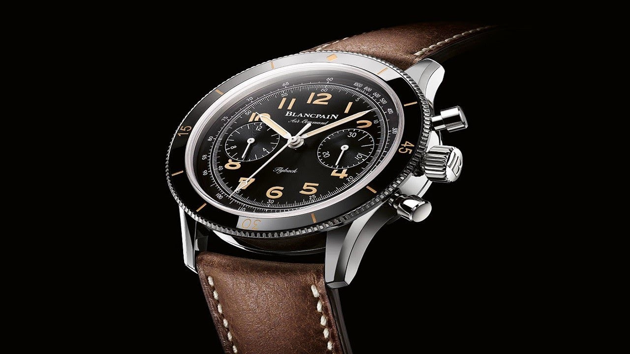 Blancpain New Air Command Flyback Chronograph Watch - YouTube