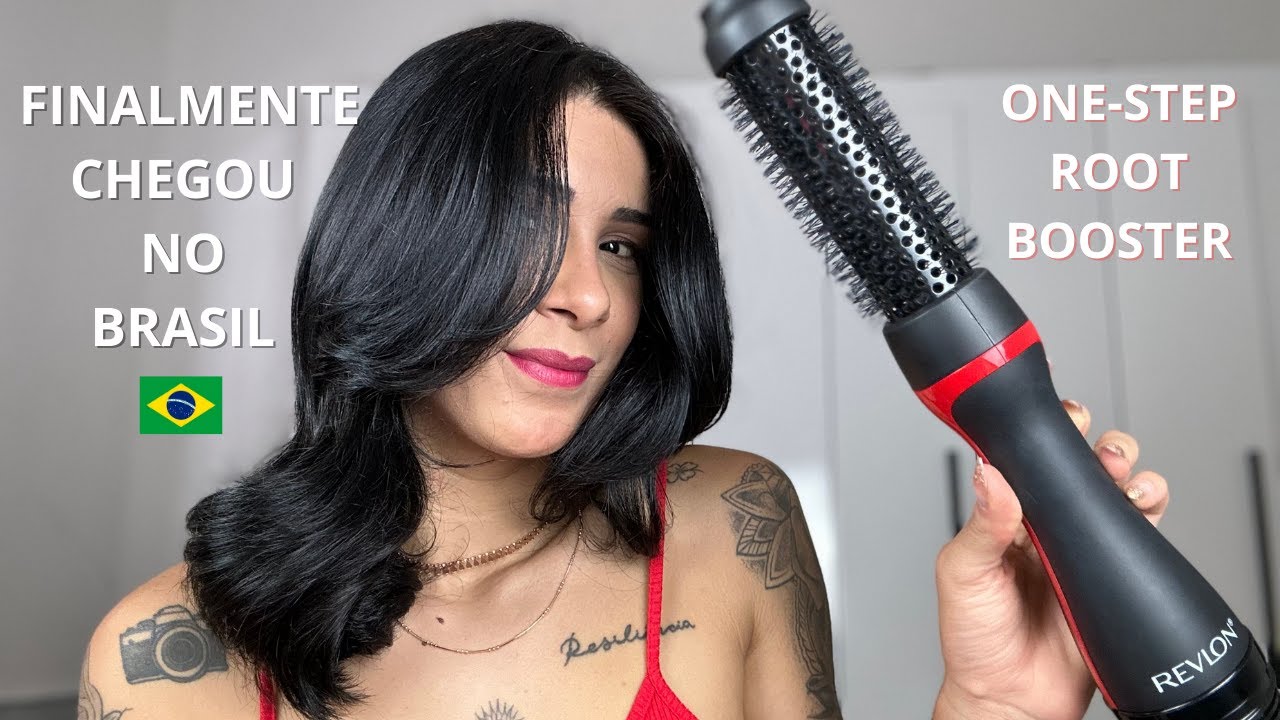 Revlon Root Booster 220V Escova Secadora Alisadora para Cabelos ...