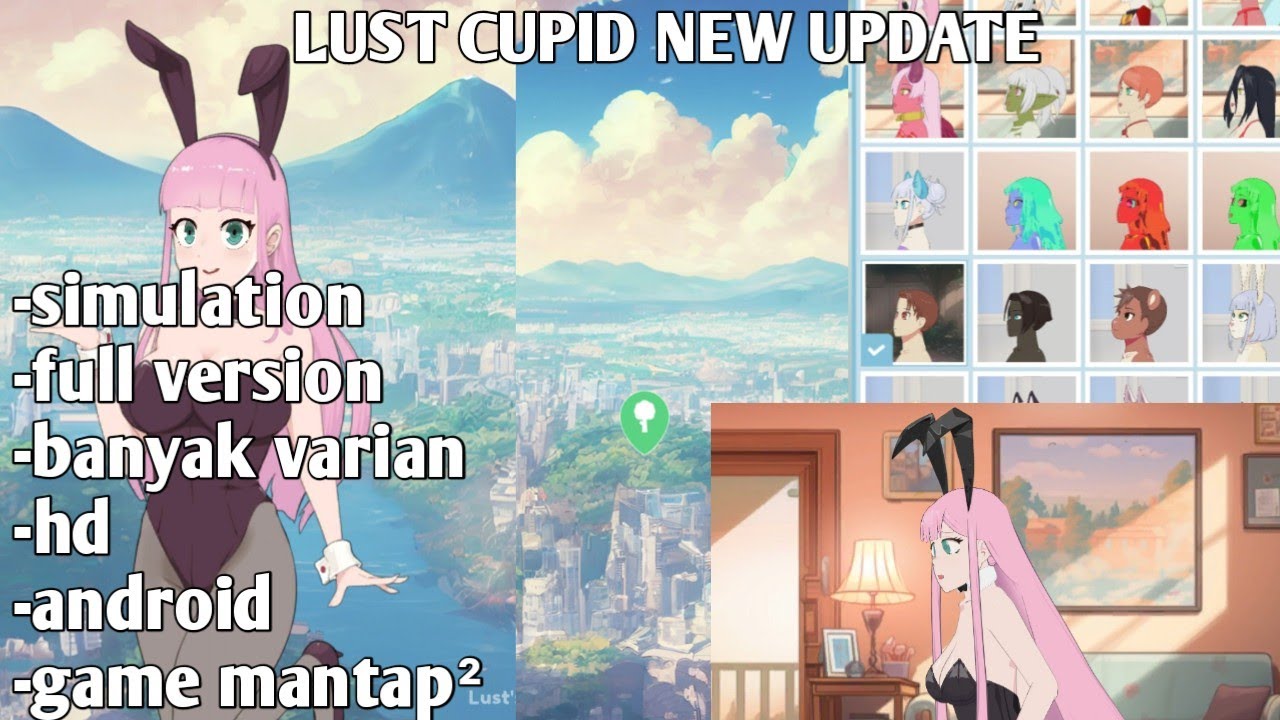 lust cupid new update || game mantap mantap android || hd game simulation|| mirip zero two ...