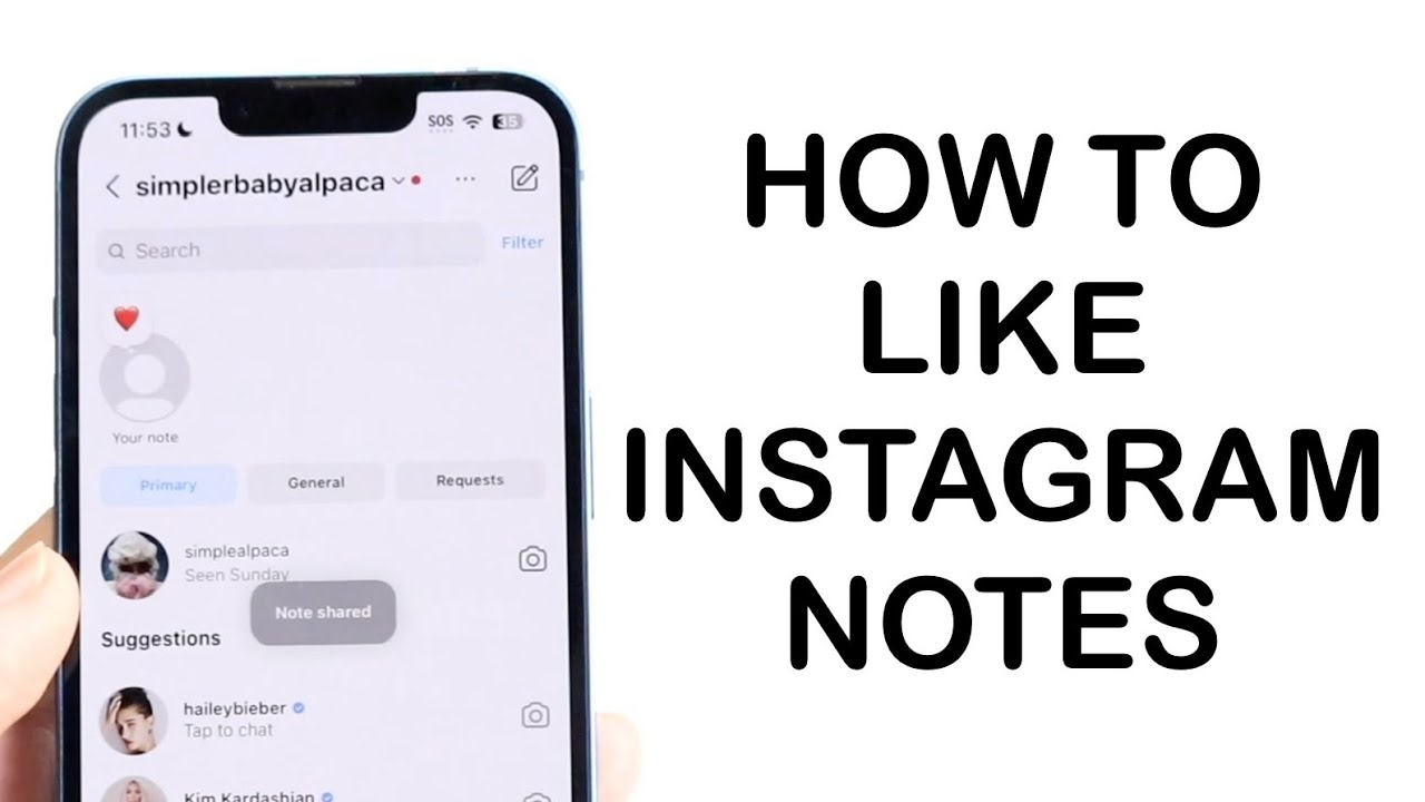 How To Like a Note On Instagram! (2024) - YouTube