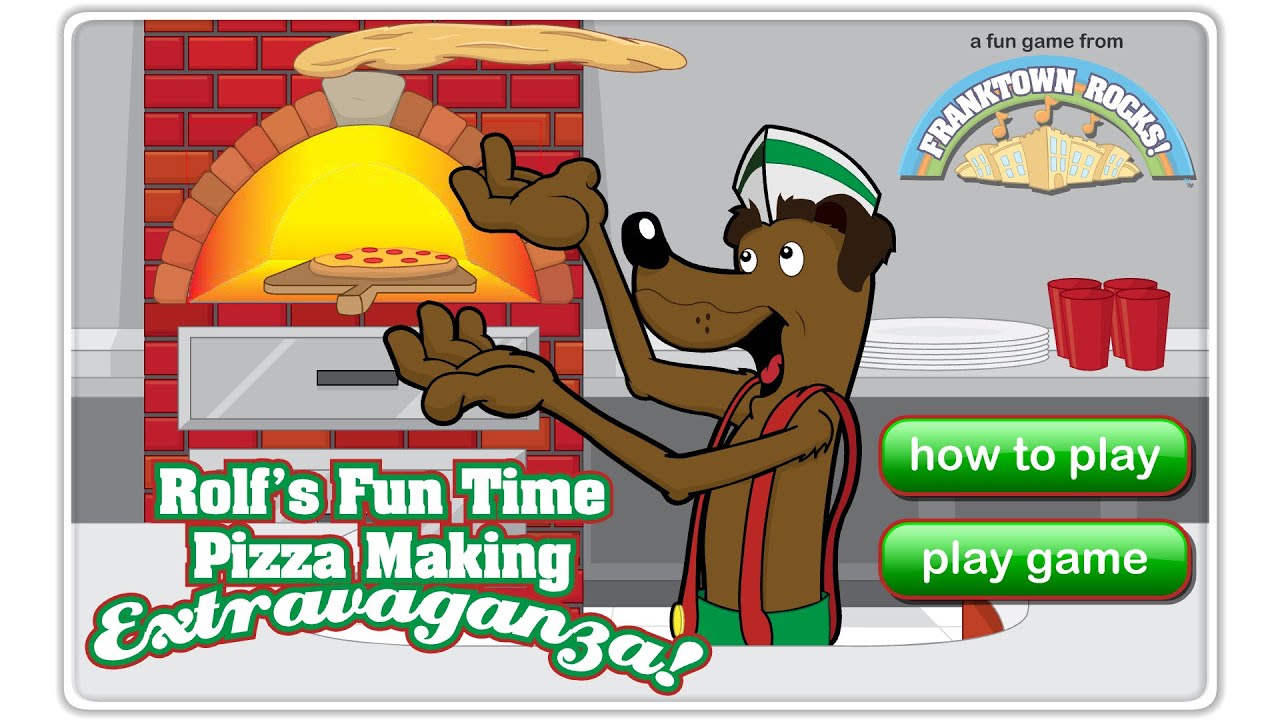 Rolf's Fun Time Pizza Making - YouTube