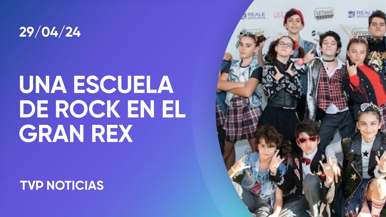 Llega al Gran Rex, School of Rock, el musical - YouTube