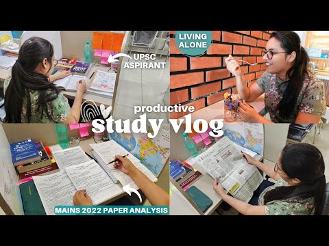 A DAY IN MY LIFE * HOW TO MANAGE TIME FOR UPSC CSE WITH JOB * UPSC STUDY VLOG * UPSC IAS ...