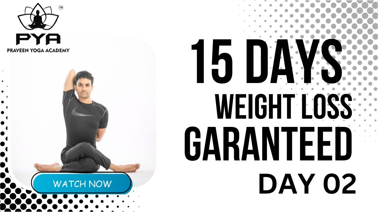 Yoga - Day 2 | 15 Days Weight loss Guaranteed challenge | Master ...
